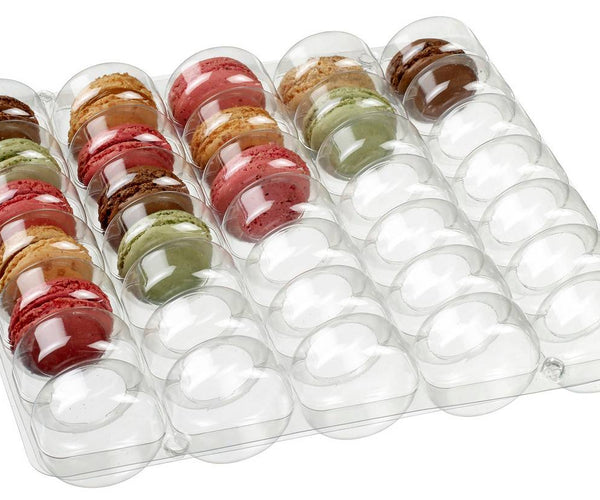 Macaron Boxes and Clear Macaron Packaging for Bakeries